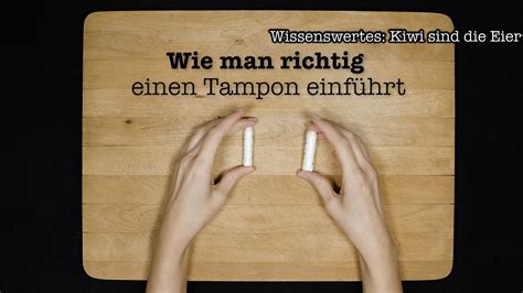 Auditorium Unterseite Erklärung Wie Man Einen Tampon Richtig Einführt