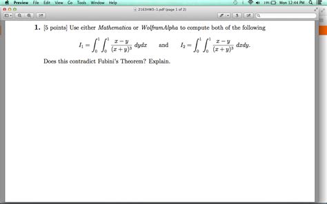 solved 1 [5 points] use either mathematica or wolframalpha