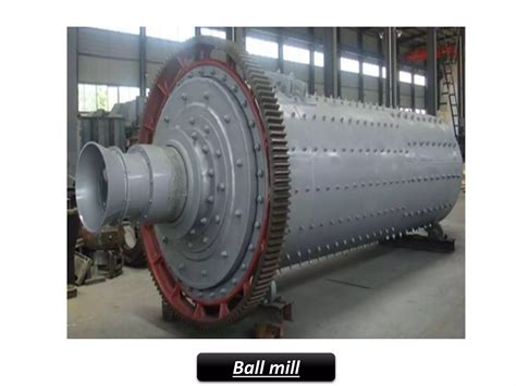 Cement Industry Grinding Process Of Ball Mill Pptx