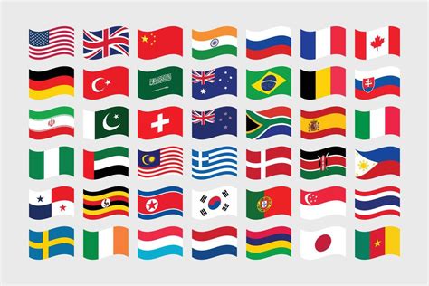 World Flags Border Vector Art Icons And Graphics For Free Download