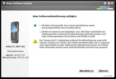Software Update Nokia E71 Jens Ihnows Blog
