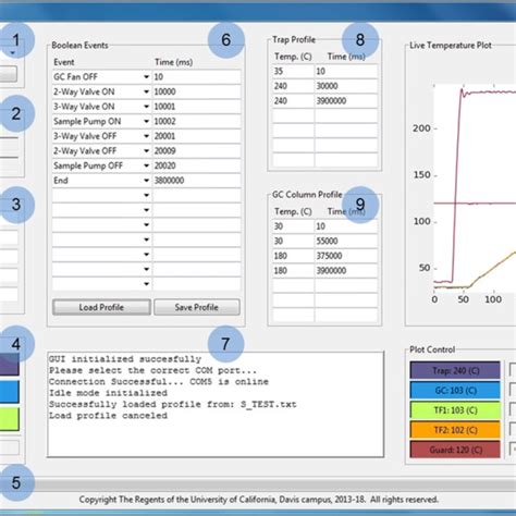 Graphical User Interface Gui Screenshot As It Would Appear To The