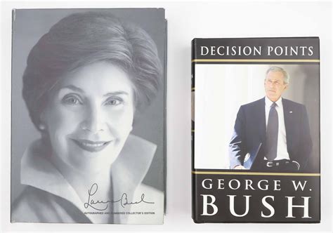 Lot George And Laura Bush