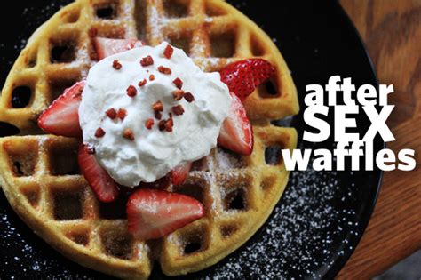 After Sex Waffles