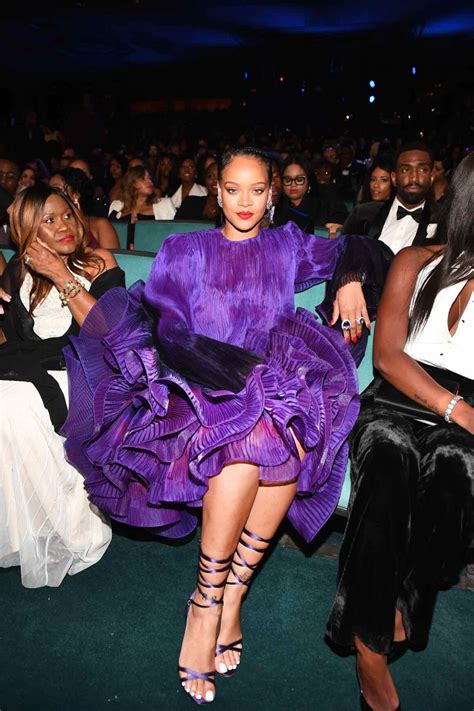 Rihanna Beautiful Sheer Dress Hot Celebs Home