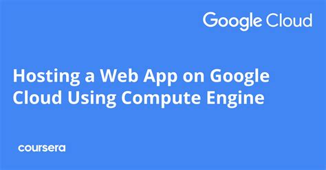 Hosting A Web App On Google Cloud Using Compute Engine
