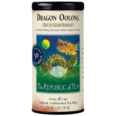 Dragon Oolong Tea Bags The Republic Of Tea