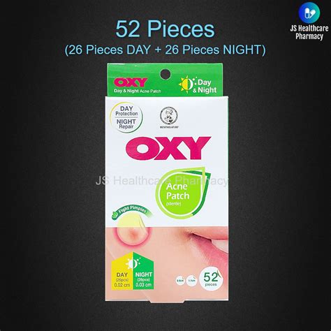 Mentholatum Oxy Day And Night Acne Patch 52 Pieces Shopee Malaysia