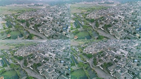 腾冲和顺古城航拍 视频素材下载