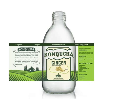 Kombucha Label Design Artofit
