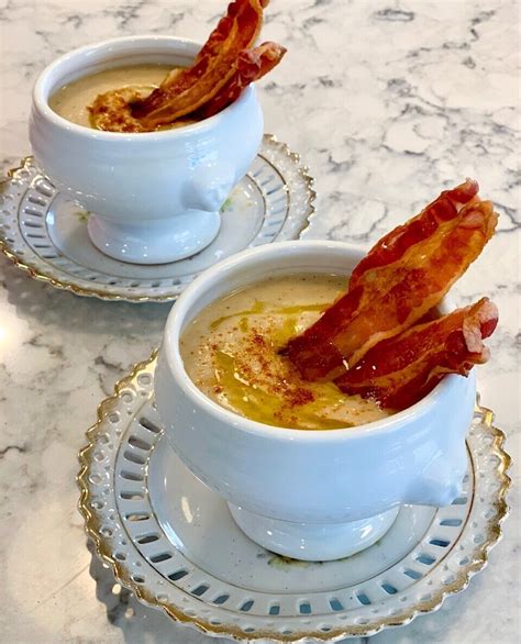 Creamy Parsnip Soup DeSocio In The Kitchen