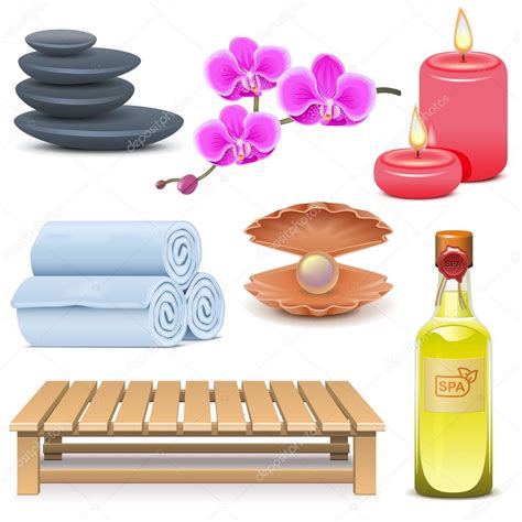 Vector Spa Icons Set 2 — Stock Vector © Dashadima 106357334