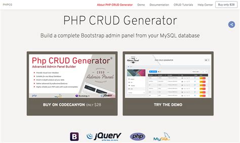 Php Crud Generator