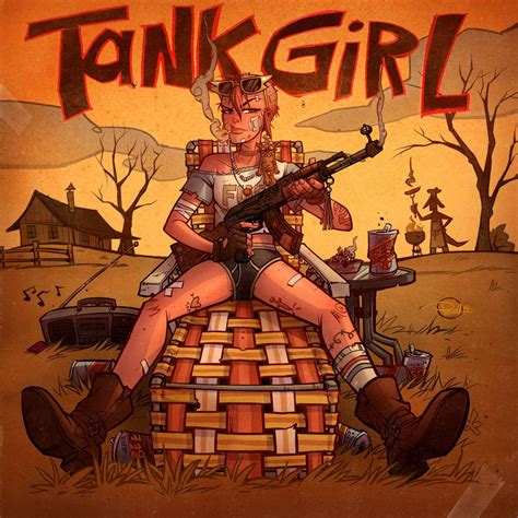 Tank Girl Range Life By Blitzcadet On Deviantart Tank Girl Tank Girl