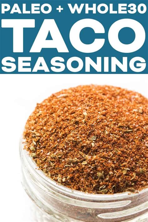 Paleo Whole30 Taco Seasoning Tastes Lovely