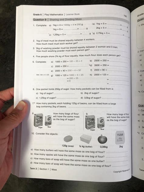 Grade 6 Take A Look Inside Our Grade 6 Play Mathematics Learner Book