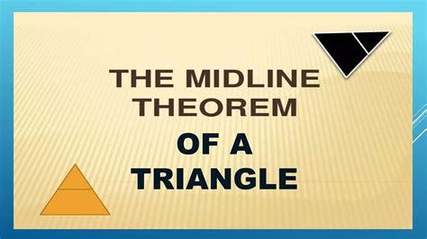 Midline Theorem Math 9 Pptx