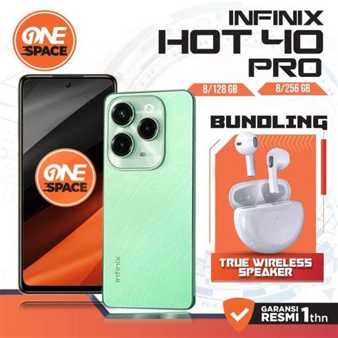 Promo Infinix Hot Pro Gb Gb Gb Garansi Resmi Pro Tws Palm Blue Diskon Di