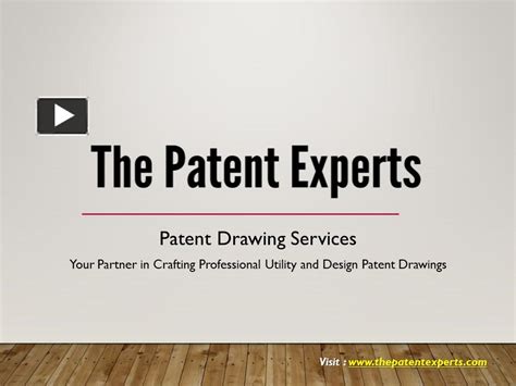 Ppt Patent Drawing Company Utility And Design Patent The Patent