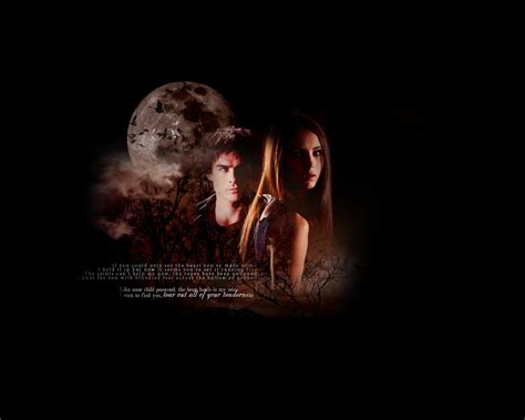 Damon And Elena Damon And Elena Wallpaper 9084365 Fanpop