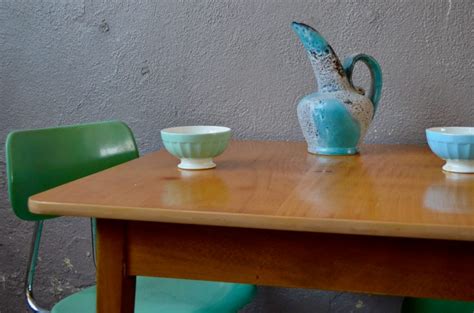 Vintage Bistro Table With Compass Feet For Sale At Pamono