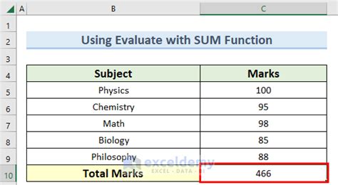 Cách Dùng Tính Năng Evaluate Trong Vba Excel