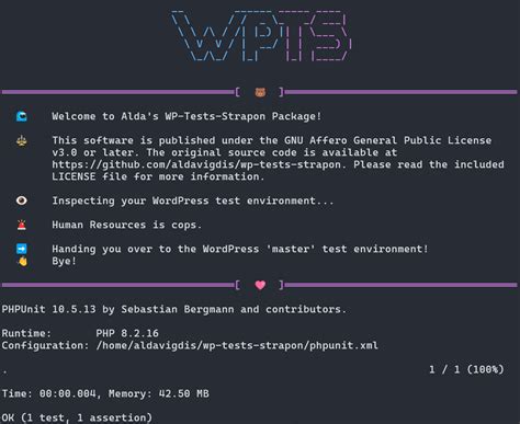 Github Aldavigdis Wp Tests Strapon Strap Your Wordpress Phpunit Tests Library Onto Your