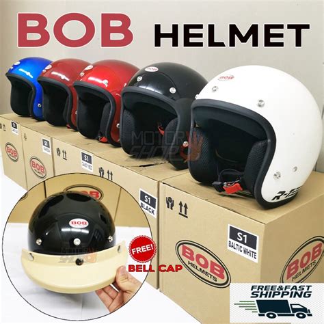Helmet Bob Rt R T Copy Bell 3 Button 5 Button Free Bell Cap Sirim