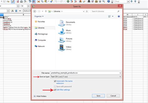 Prestashop 16x How To Create Csv File For Products Import Template Monster Help