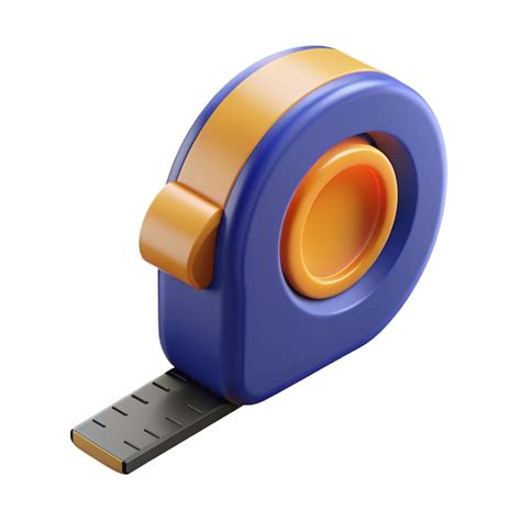 3d Measuring Tape Icon Vector Illustration Premium Ai Generated Image
