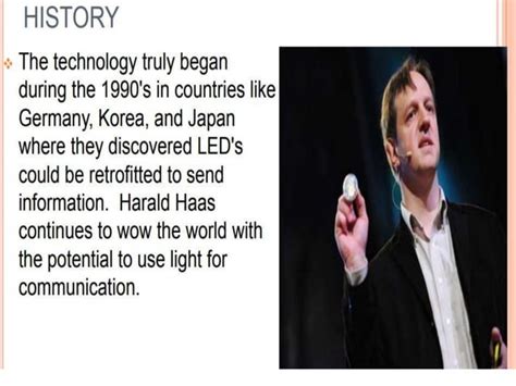 li fi based data transfer in underwater system pptx computer networking computing