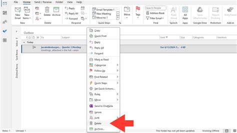 How To Delete Stuck Outbox Emails Step By Step Guide Myexcelonline