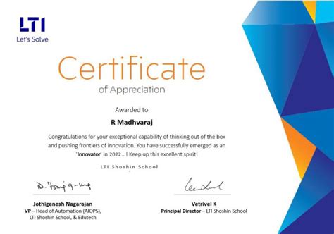 Madhva Raj On Linkedin Lti Ltimindtree