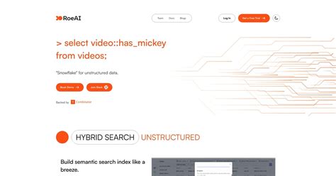 roe ai unstructured data warehouse for next level intelligence