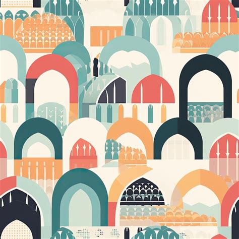 Premium AI Image Patterns Inspired By Different Types Of Architectural Arches And Domes