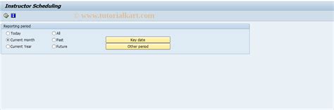 RE RHXSSREF SAP Tcode Instructor Information
