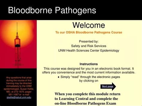 Ppt Bloodborne Pathogens Powerpoint Presentation Free Download Id