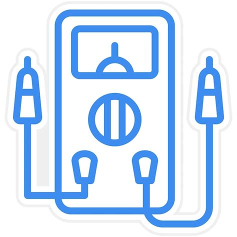 Premium Vector Multimeter Icon Style