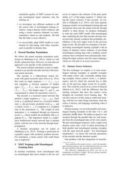 Improving Neural Machine Translation Models With Monolingual Data DeepAI