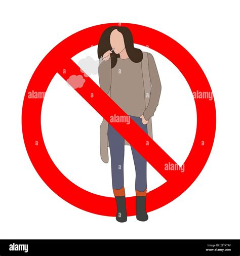 Prohibited Smoke Pregnant Woman No Smoking In Public Place Unhealthy
