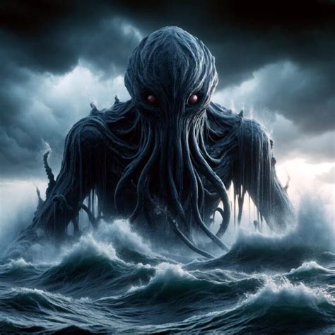 Umibozu Japanese Sea Monster