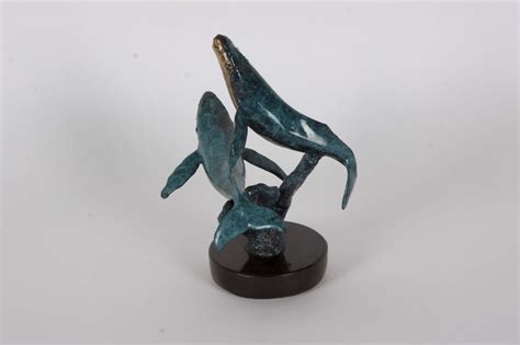 Christian Lassen Signed Bronze Sculpture Ebth