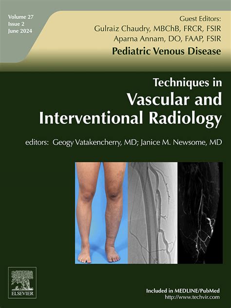 Techniques In Vascular And Interventional Radiology Journal Finder