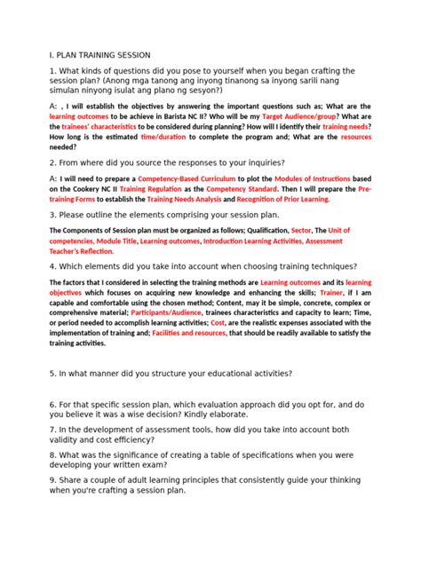 Written Report Plotting Of Qanda Pdf Educational Assessment