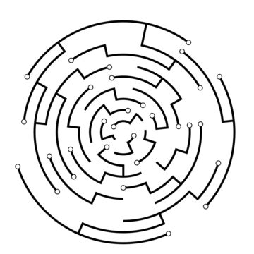 Circuit Technology Background Futuristic Technology Hardware Vector