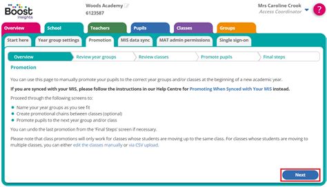Promoting Learners Manually In Boost Insights Hachette Learning Help Centre