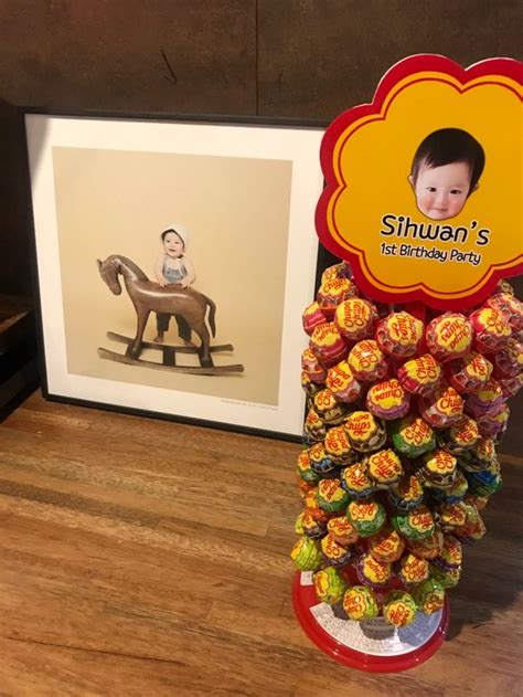 돌잔치준비 3편 포토테이블 소품 짱귀여운 대두얼굴 스탠딩 츄파춥스 슬림휠 Feat 베베드폭스 네이버 블로그