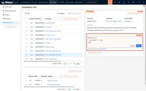 Usage Of Markdown Template Variables Nocobase
