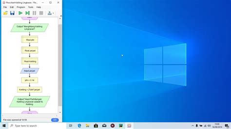 Cara Merubah Flowchart Menjadi Pseudocode Dengan Menggunakan Bahasa Python Youtube