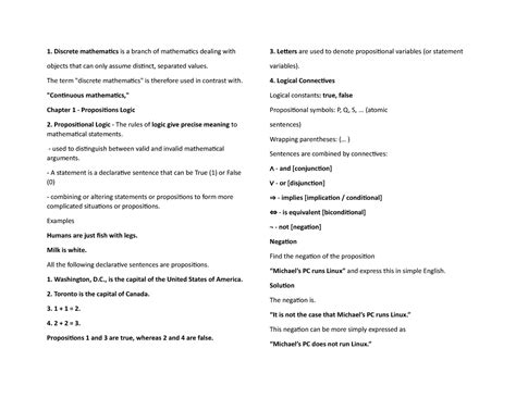 Reviewer Discretemath Discrete Mathematics Is A Branch Of Mathematics Dealing With Objects